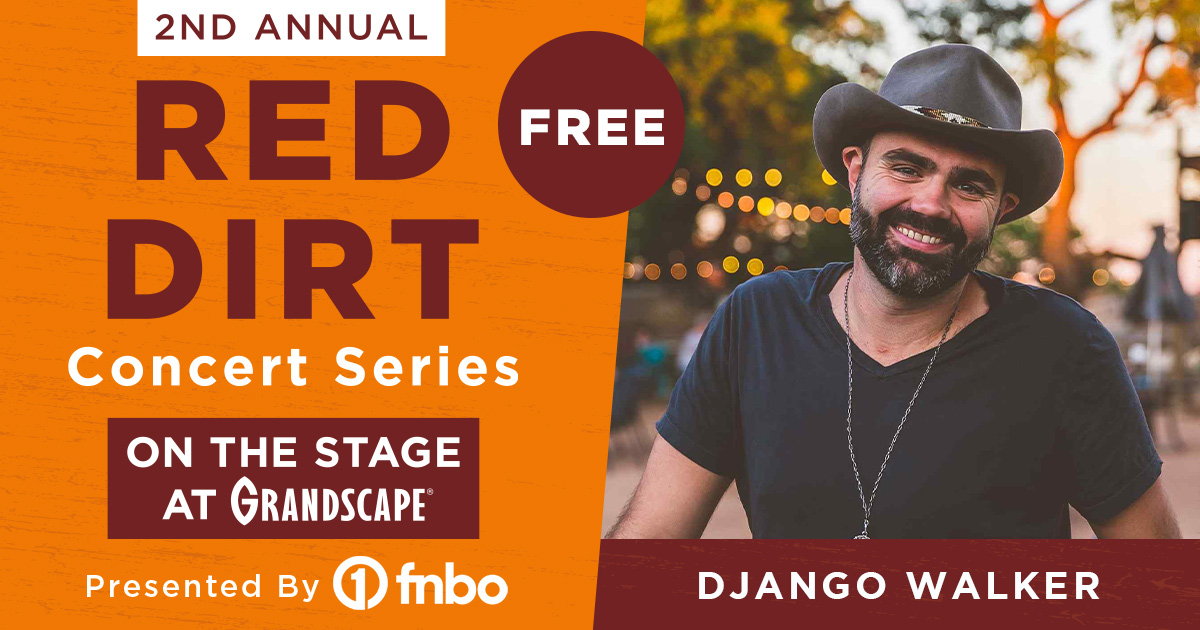 Red Dirt Concert Series: Django Walker | Grandscape | The Colony
