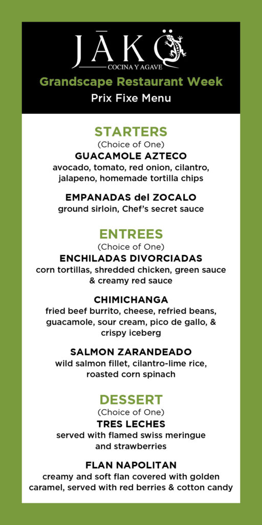 Restaurant Week - Grandscape