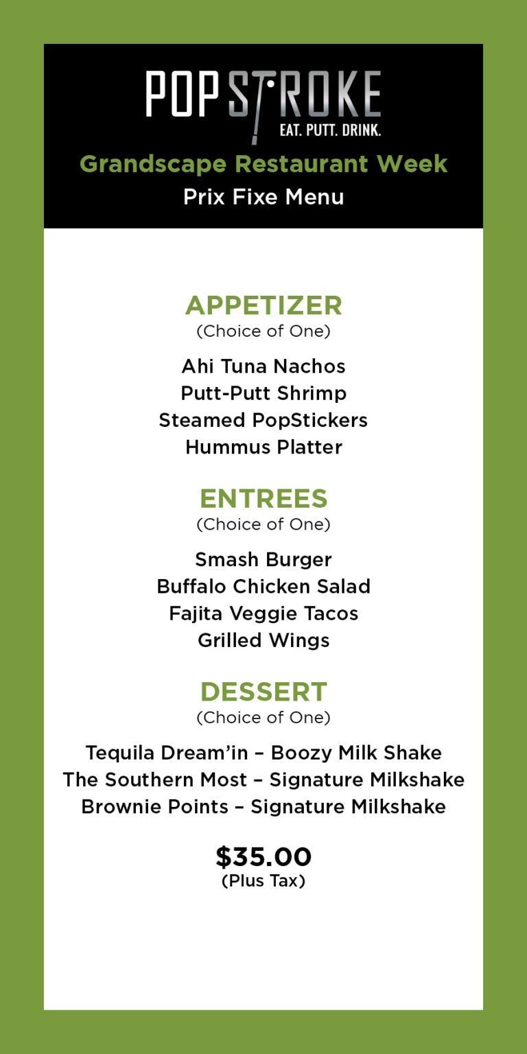 Restaurant Week - Grandscape